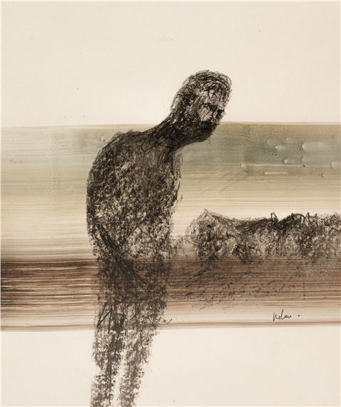 Sidney Nolan | Figure in a Landscape | MutualArt