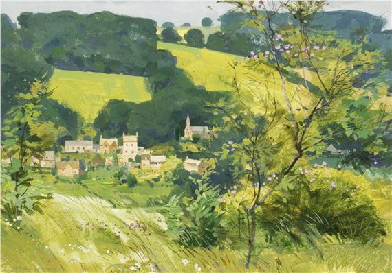 Allan Bracewell Laycock | Slad from Swift's Hill | MutualArt