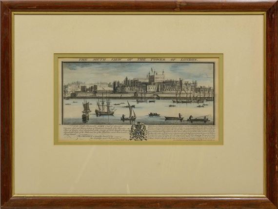 Samuel Buck | The South View of the Tower of London | MutualArt