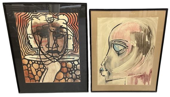 Christopher González | abstract portrait | MutualArt