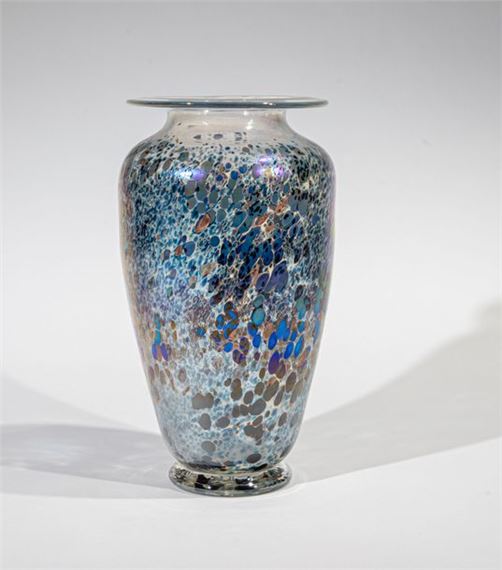 Robert Pierini | Work from the 1980s Blown glass baluster vase with ...