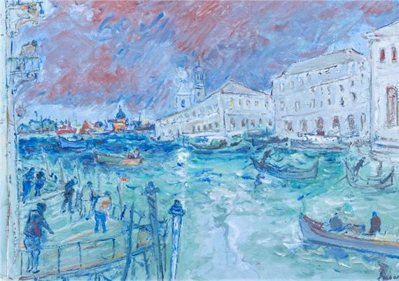 Jean Fusaro | Stormy light in Venice | MutualArt