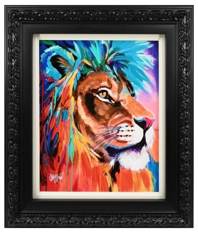 Christian Masot | “The Mighty Lion” (2025) | MutualArt