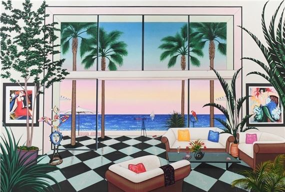 Fanch Ledan | “Interior with Women” | MutualArt