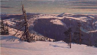 Hermann Dischler | Wintermorgen am Feldberg (1920) | MutualArt