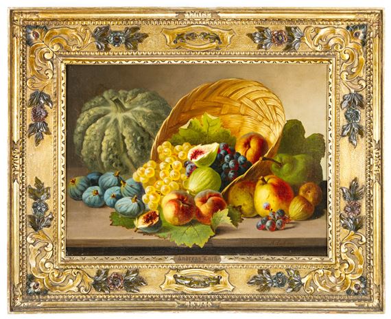 Andreas Lach | STILL LIFE WITH FRUIT (1881) | MutualArt
