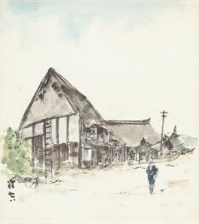 Junkichi Mukai | Eaves with half bells Hokushin Kashiwabara | MutualArt