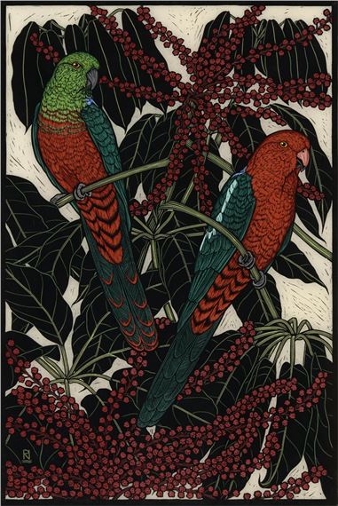 Rachel Newling | King Parrots | MutualArt