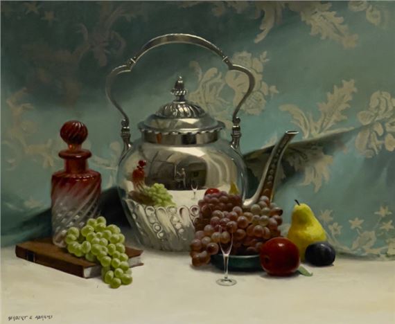 Herbert Abrams | Artist in His Studio | MutualArt