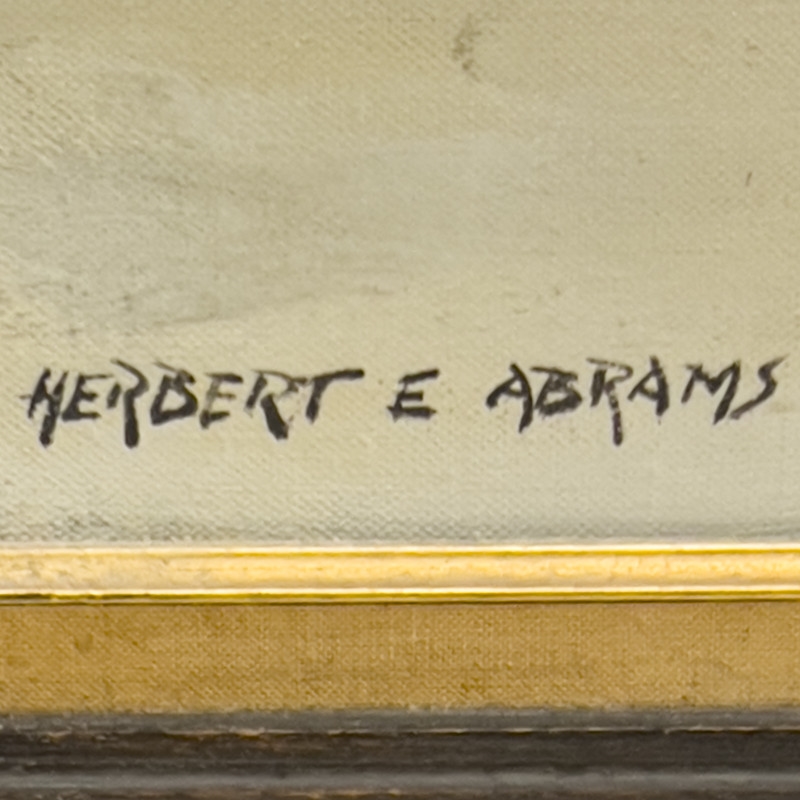 Herbert Abrams | Artist in His Studio | MutualArt