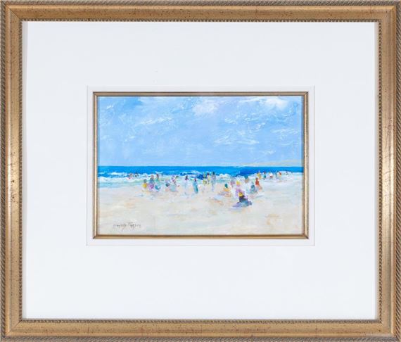 Donald Fraser | Beach scene | MutualArt