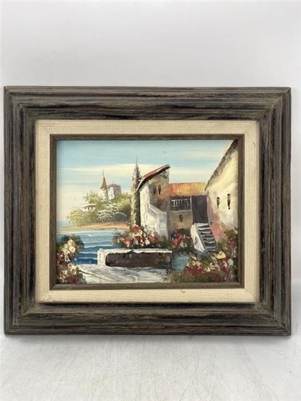 Brian Roche | Mediterranean seascape | MutualArt