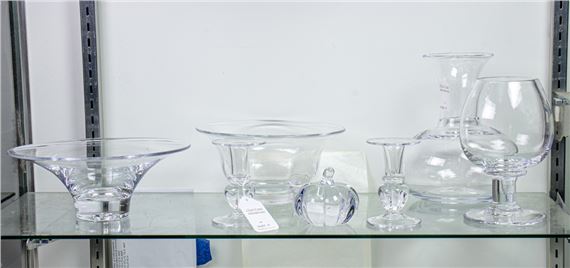 Simon Pearce | A group of Simon Pearce glass | MutualArt