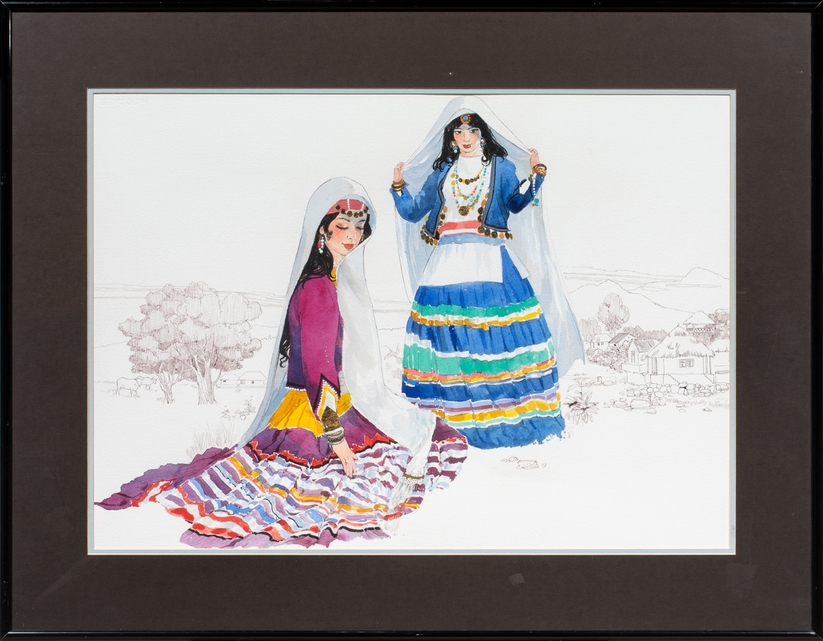 Zaman Zamani | Untitled (Two Persian Women) | MutualArt