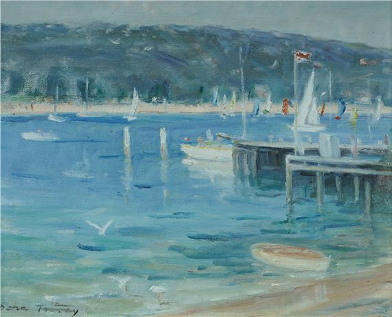 Dora Toovey | Saturday Afternoon at the Spit | MutualArt