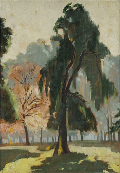 Nancy May Kilgour | Trees with Dappled Light | MutualArt