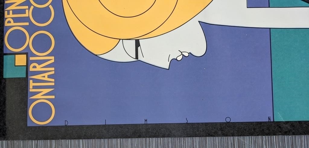 Theo Dimson | Ontario College of Art Open House Poster (1980) | MutualArt