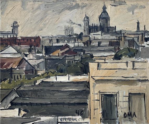 Dayman Antunez | Vista constructiva de Montevideo | MutualArt
