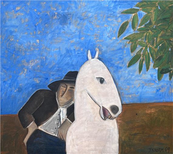 Juan Storm | El gaucho y su caballo | MutualArt