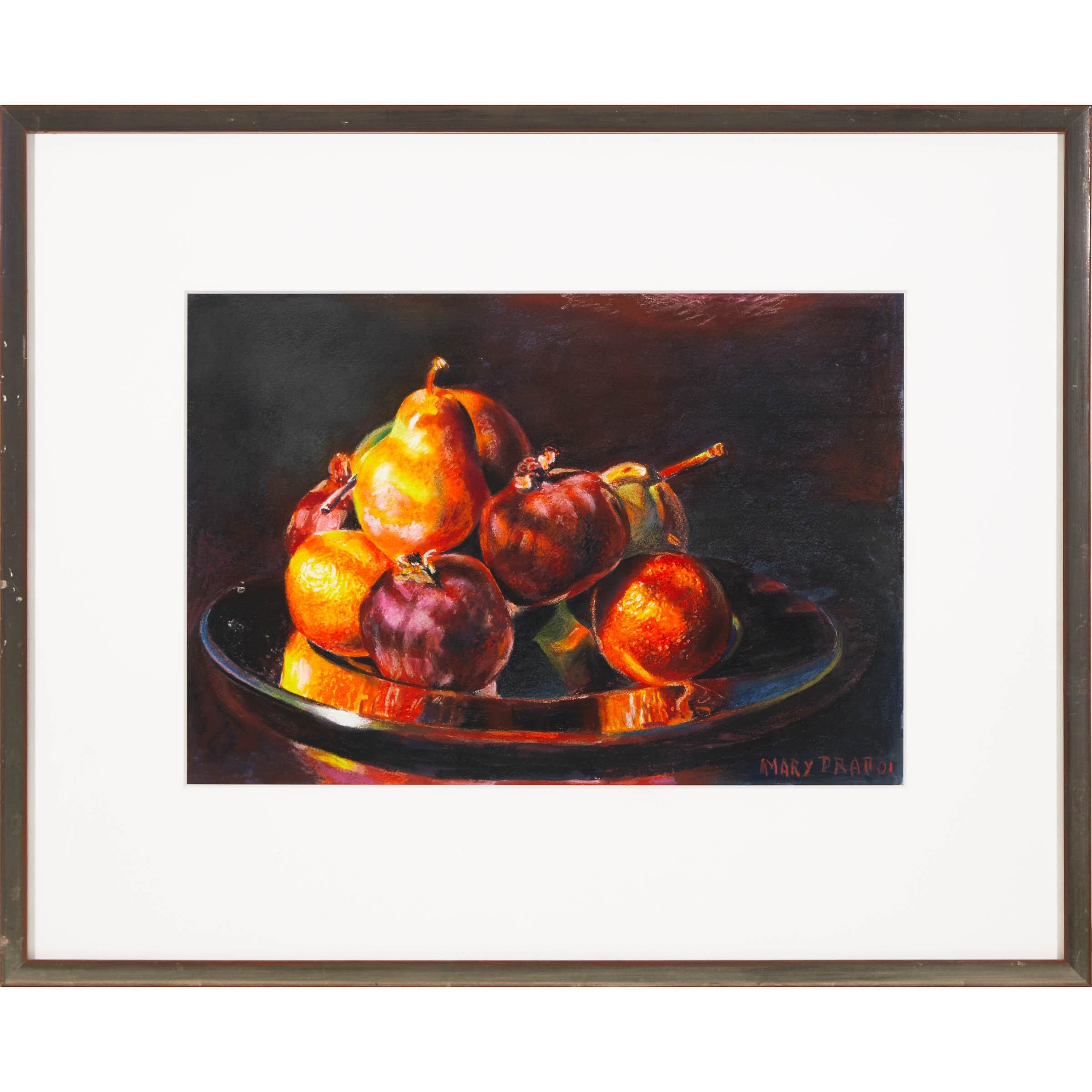 Mary Frances Pratt | A TUMBLE OF FRUIT IN THE AFTERGLOW, 2001 (1 ...