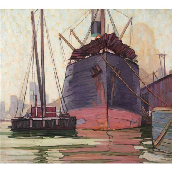 Peter Clapham Sheppard | OCEAN FREIGHTER, 1933 (38) | MutualArt