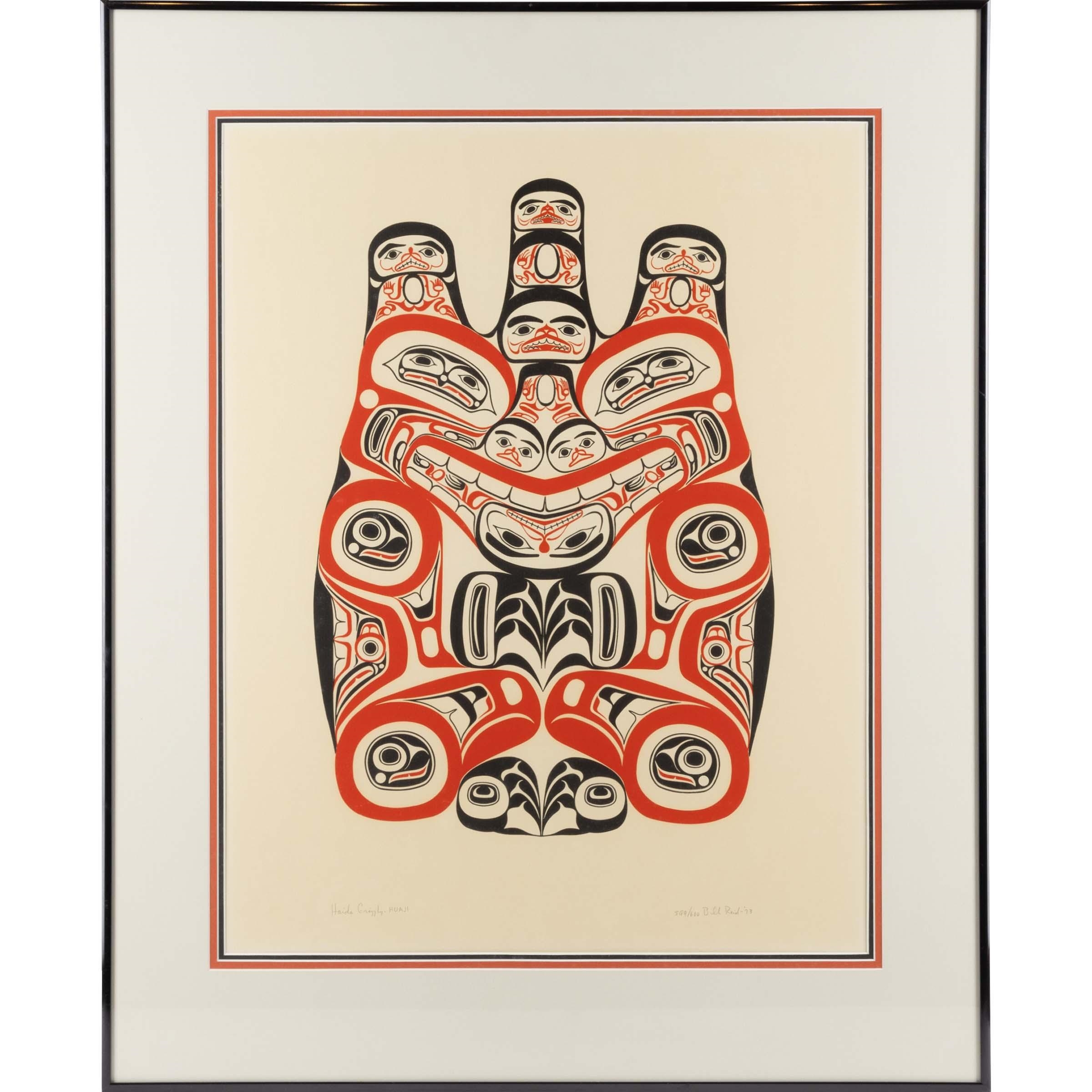 Bill Reid | HAIDA GRIZZLY - HUAJI (1973) | MutualArt