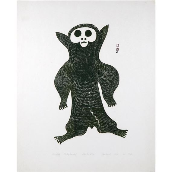 Pudlo Pudlat | AVINGALUK (THE BIG LEMMING) (1961) | MutualArt