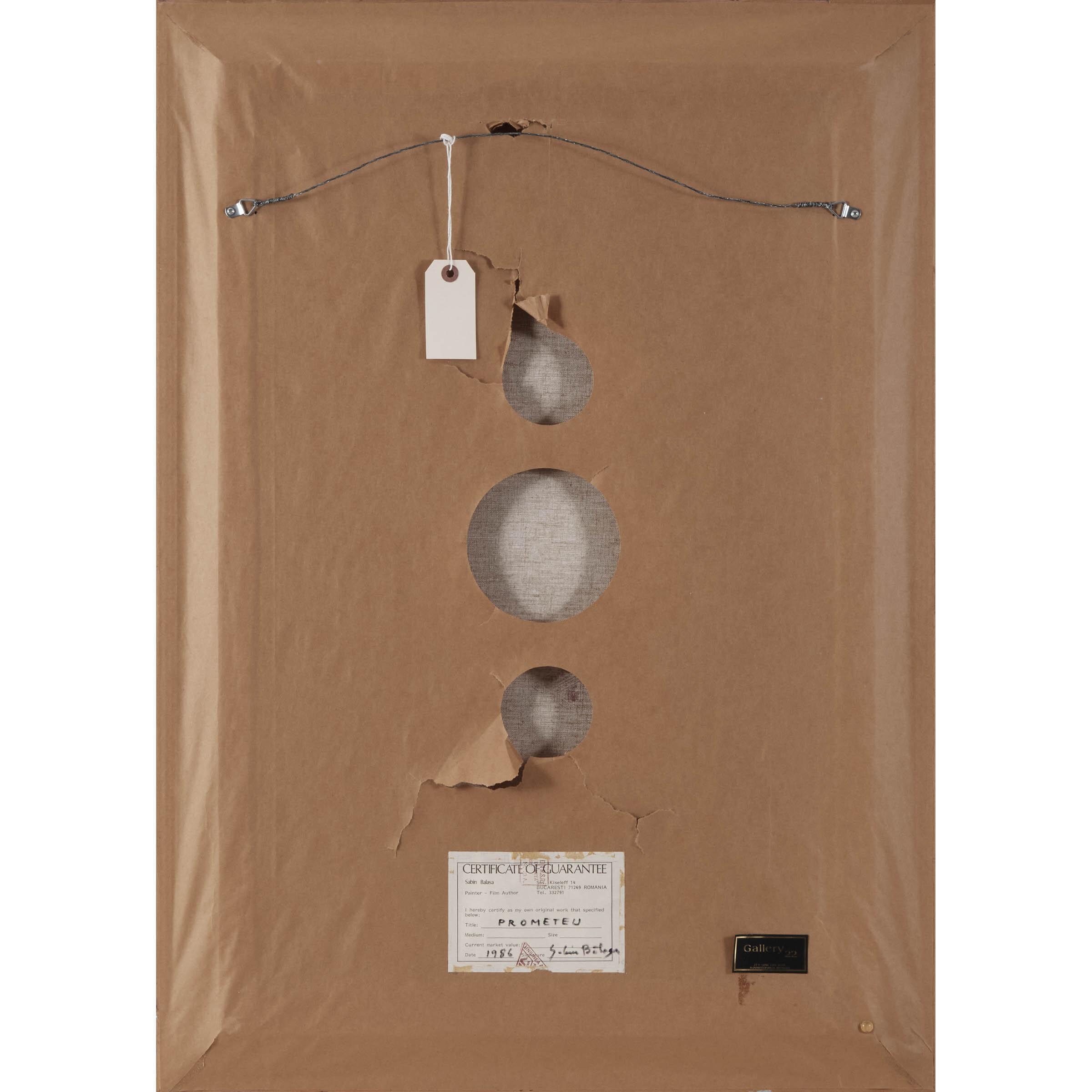 Sabin Balasa | PROMETEU, 1986 (86) | MutualArt