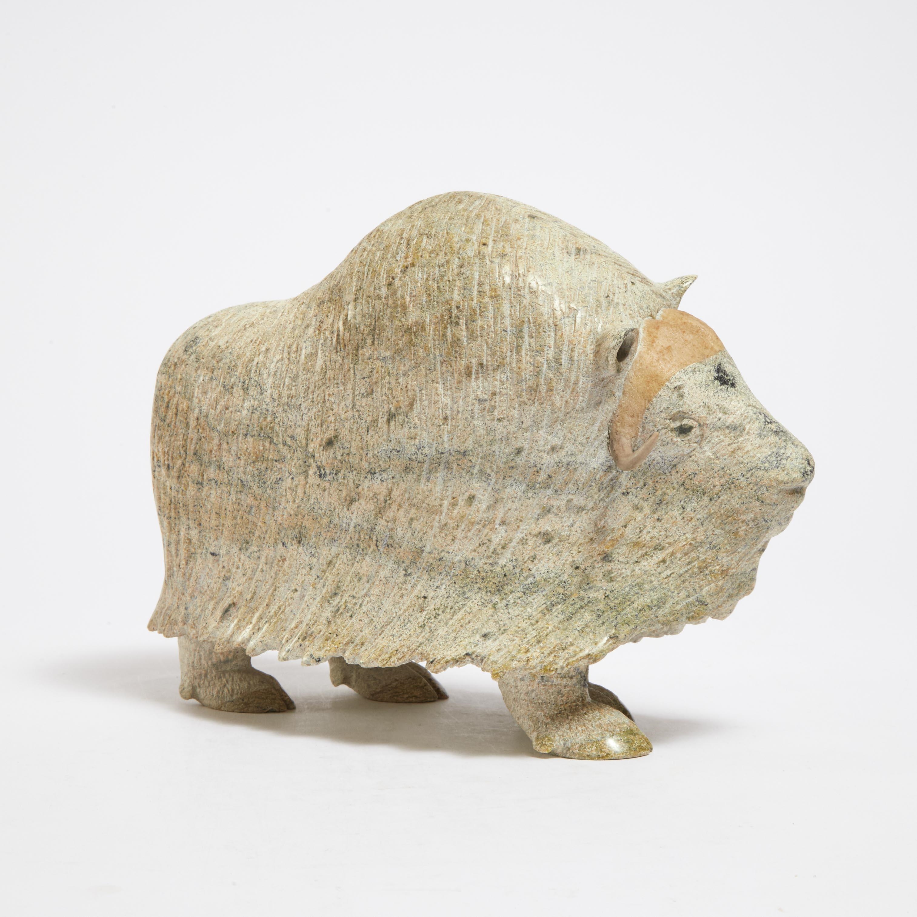 Lucassie Ikkidluak | MUSK OX (1997) | MutualArt