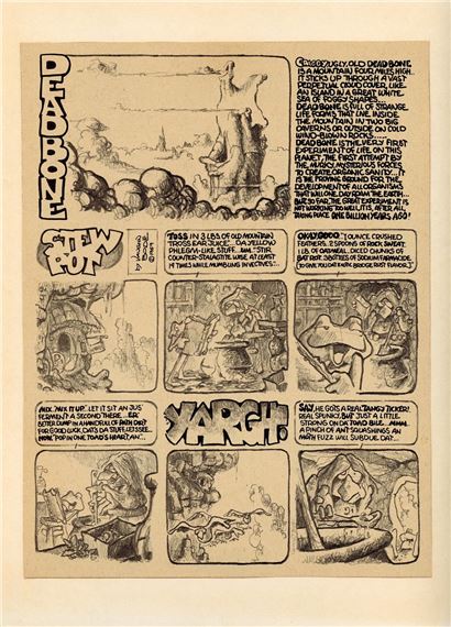 Vaughn Bodé | Vintage Original Print Lithograph VAUGHN BODE | MutualArt