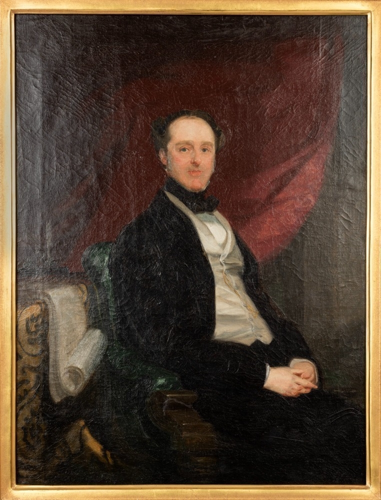 Conway Weston Hart | Portrait of a gentleman (Circa 1860) | MutualArt