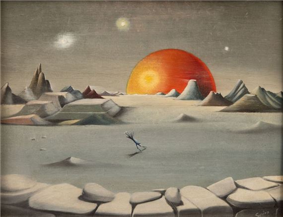 Georges Spiro | Paysage surréaliste | MutualArt