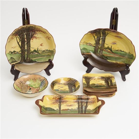 Martyn Alcock | A GROUP OF ROYAL DOULTON WOODLAND SERIES PORCELAIN ...