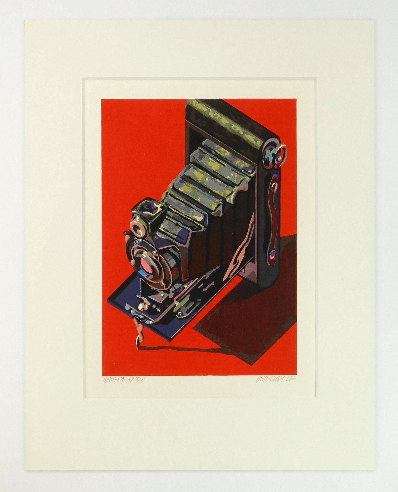 Robert Cottingham | Hawk-Eye (2000) | MutualArt