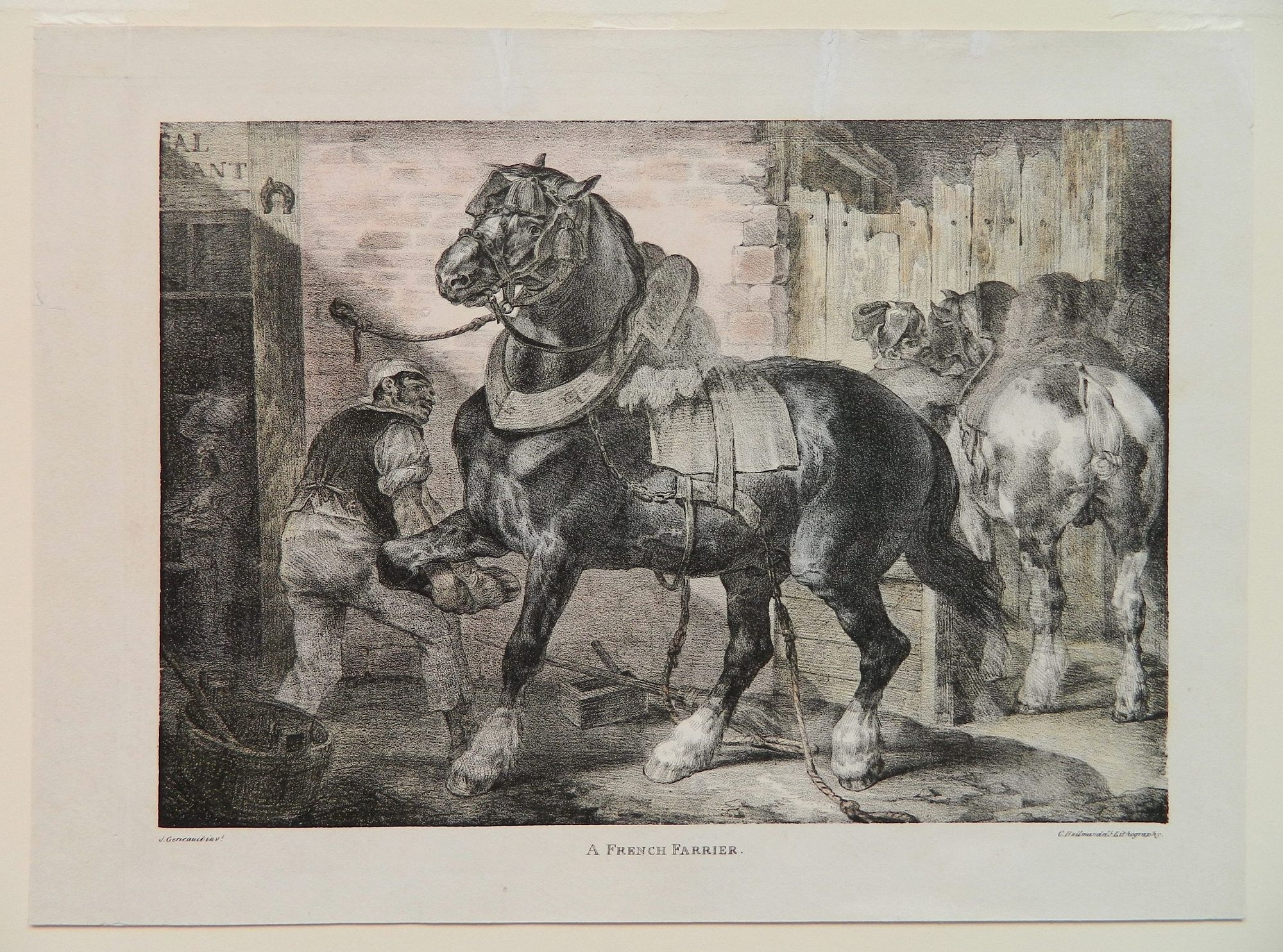 Jean Louis André Théodore Géricault | A French Favrier (1821) | MutualArt