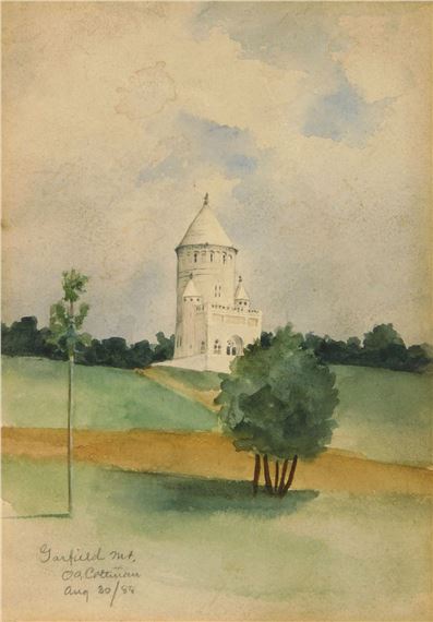Ora Coltman | Garfield Monument (1888) | MutualArt