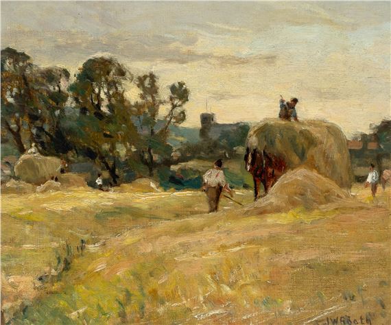 James William Booth | The harvest | MutualArt