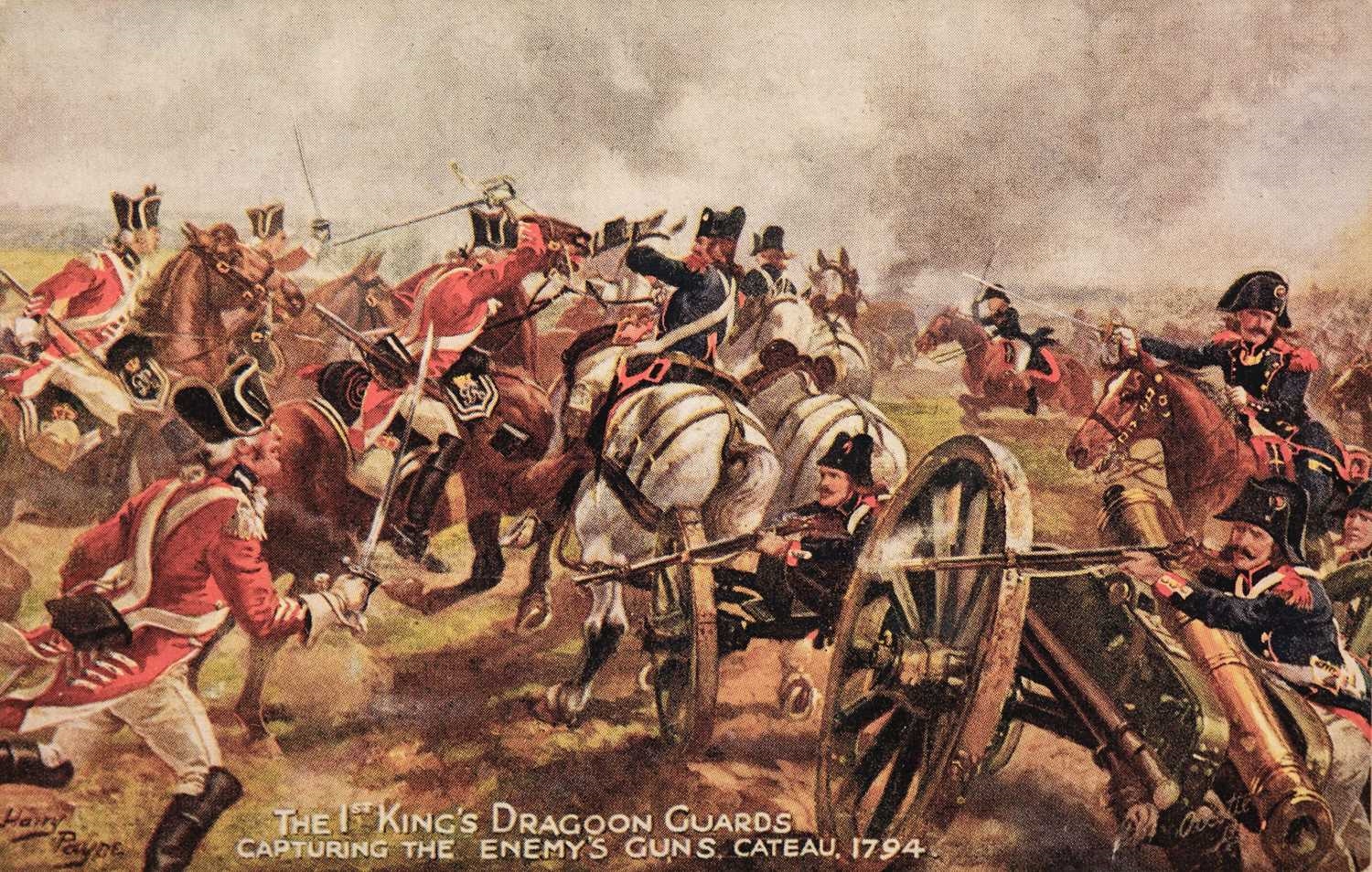 Harry Payne | A collection of 43 military postcards and artwork by ...