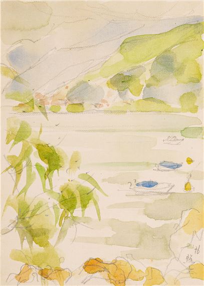 Teruko Yokoi | Water and Mountains (1976) | MutualArt