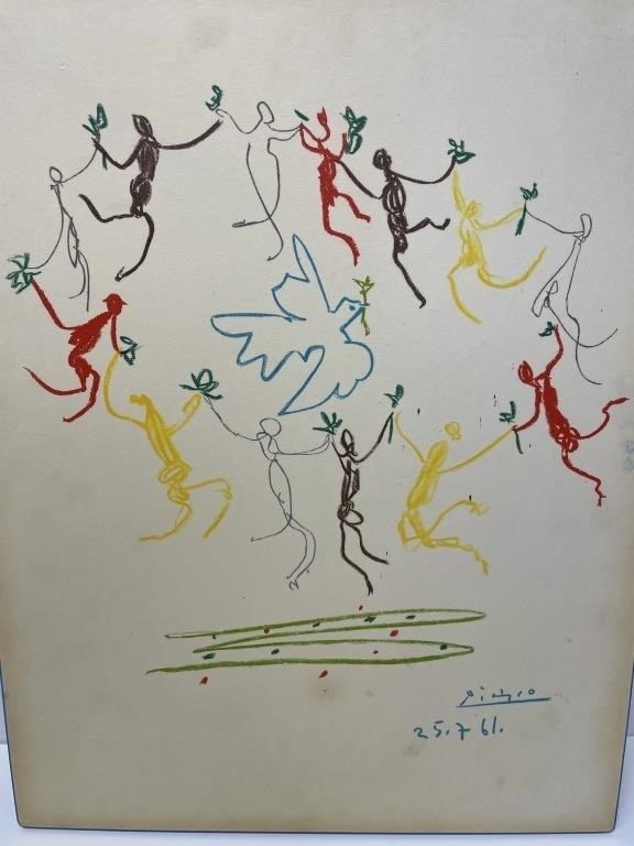 Pablo Picasso | PABLO PICASSO La Ronde De La Jeunesse Youth | MutualArt