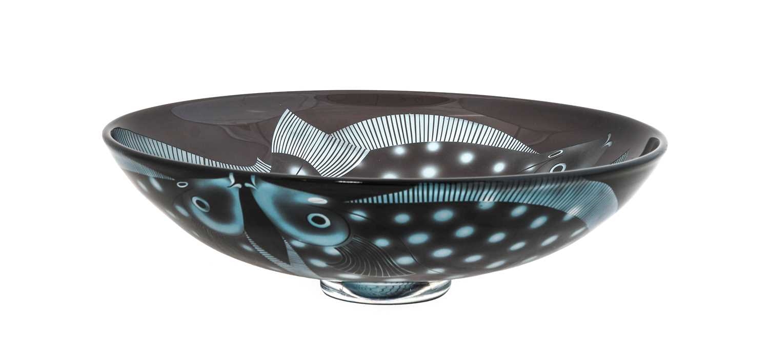 Ruth Dresman | Ruth Dresman (b.1961) hand blown and sandblasted glass ...