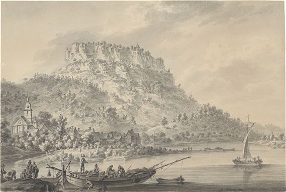 Adrian Zingg | View of Lilienstein | MutualArt