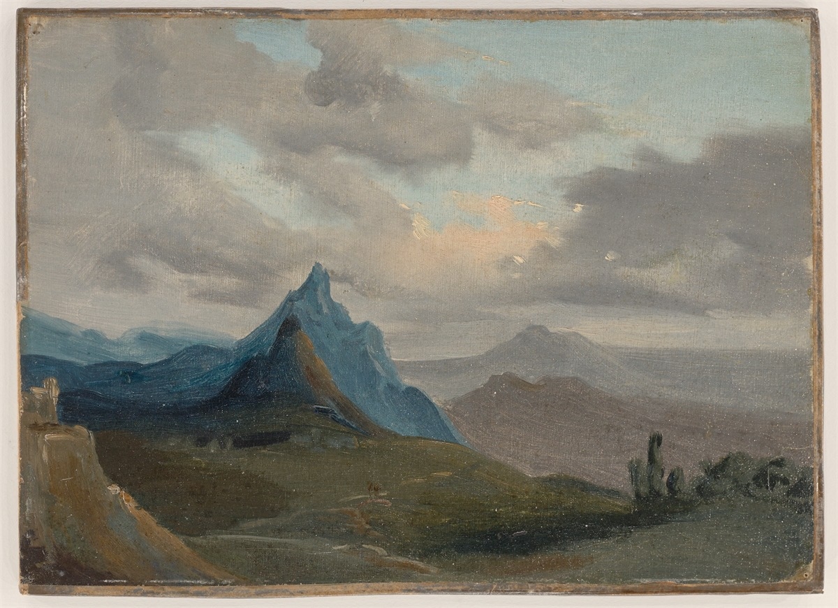 German School, 19th Century | Landscape study (Circa 1840) | MutualArt