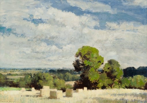 Edward Brian Seago | The Harvest Field – Norfolk | MutualArt