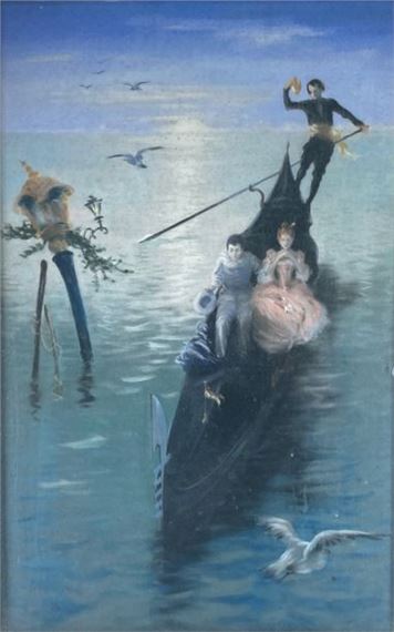 Louis Morin | Gondola in Venice | MutualArt