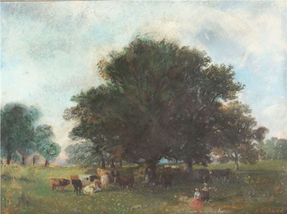 Auguste Rolland | Le troupeau | MutualArt