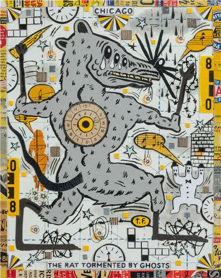 Tony Fitzpatrick | 1958). The Rat Tormented by Ghosts. Circa 2005 ...