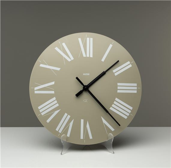 Achille Castiglioni | An Alessi Firenze wall clock by Archille ...