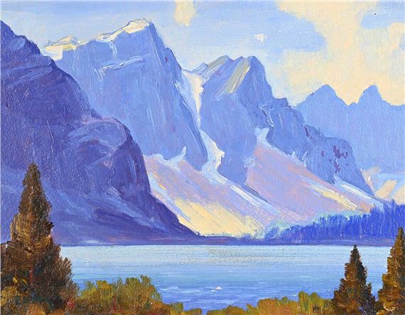 Ernest R Lamm | Moraine Lake | MutualArt