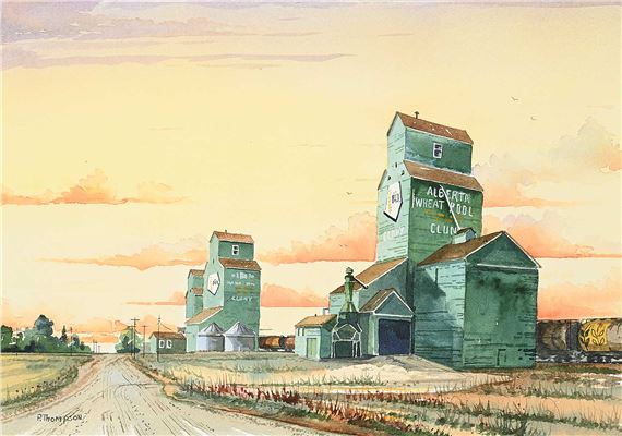 Peter J. Thompson | 4 Artworks at Auction | MutualArt